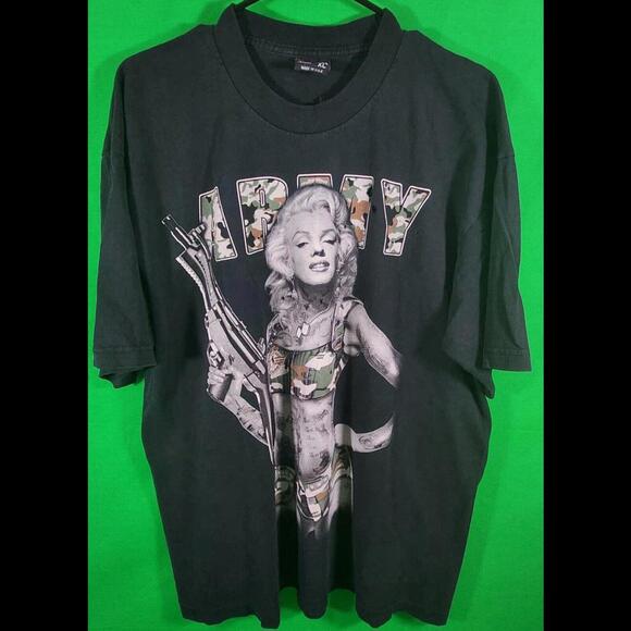 Shirts | Vintage Army Graphic Tee With Iconic Design | Poshmark